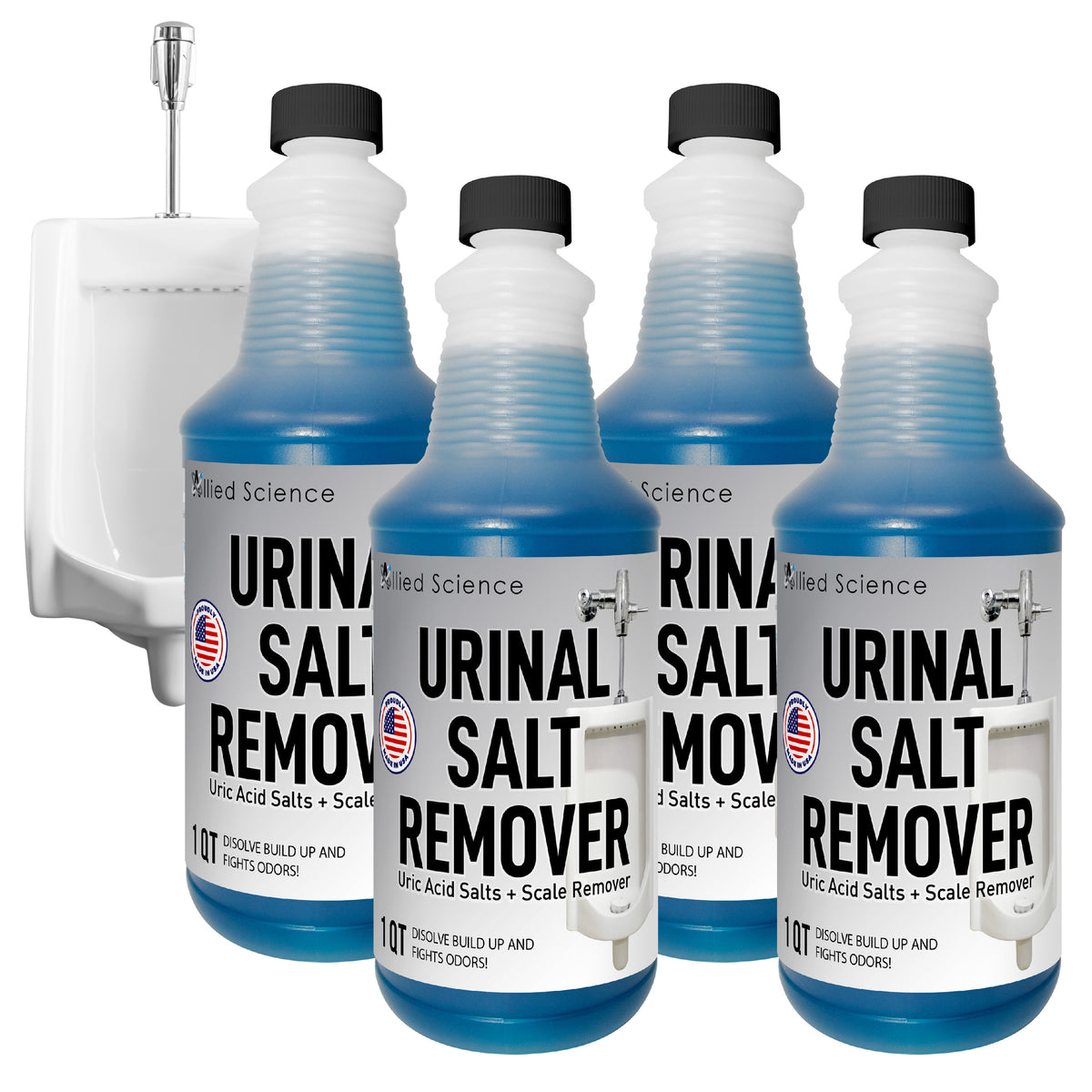 Urinal Salt, Calcium and Mineral Scale Remover - 4 Quarts — Chromex Tools
